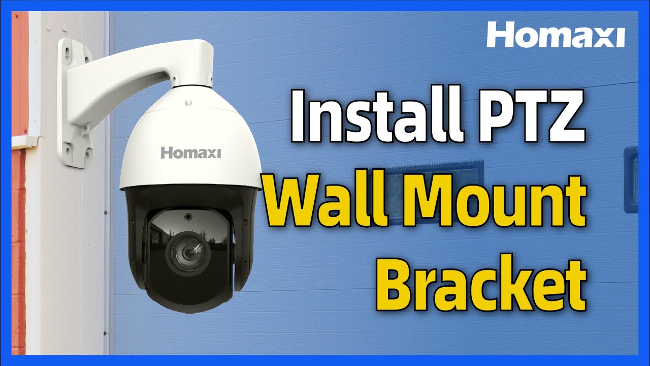 Installing Homaxi PTZ Cameras - Precision, Control, Security - YouTube