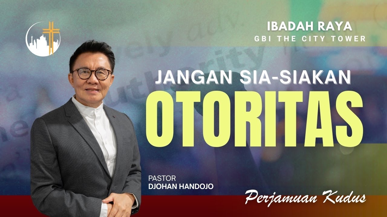 Ibadah Raya 1 | Ps. Djohan Handojo [10.00] - YouTube