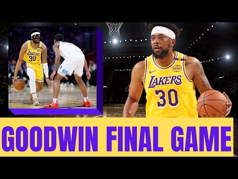 Lakers Decision Time On Jordan Goodwin - YouTube
