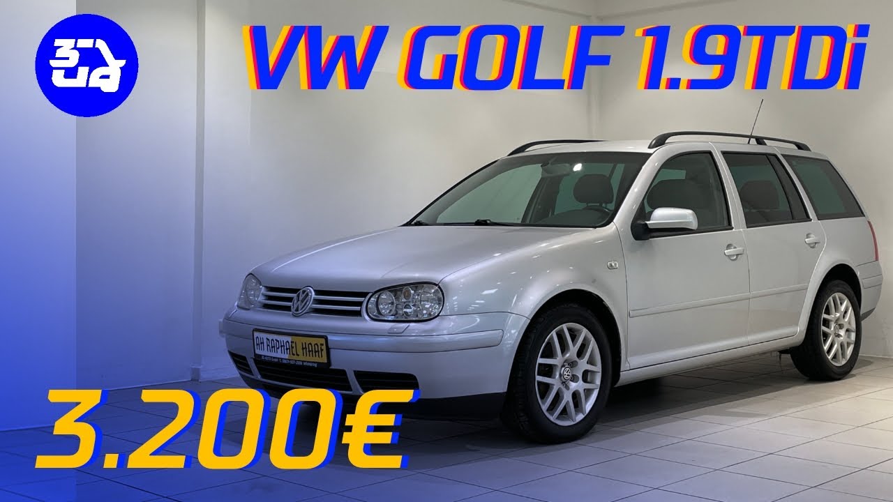 VW GOLF IV VARIANT 1.9TDi//1J//1997-2006//INNEN UND AUSSEN//ÜBERBLICK ...