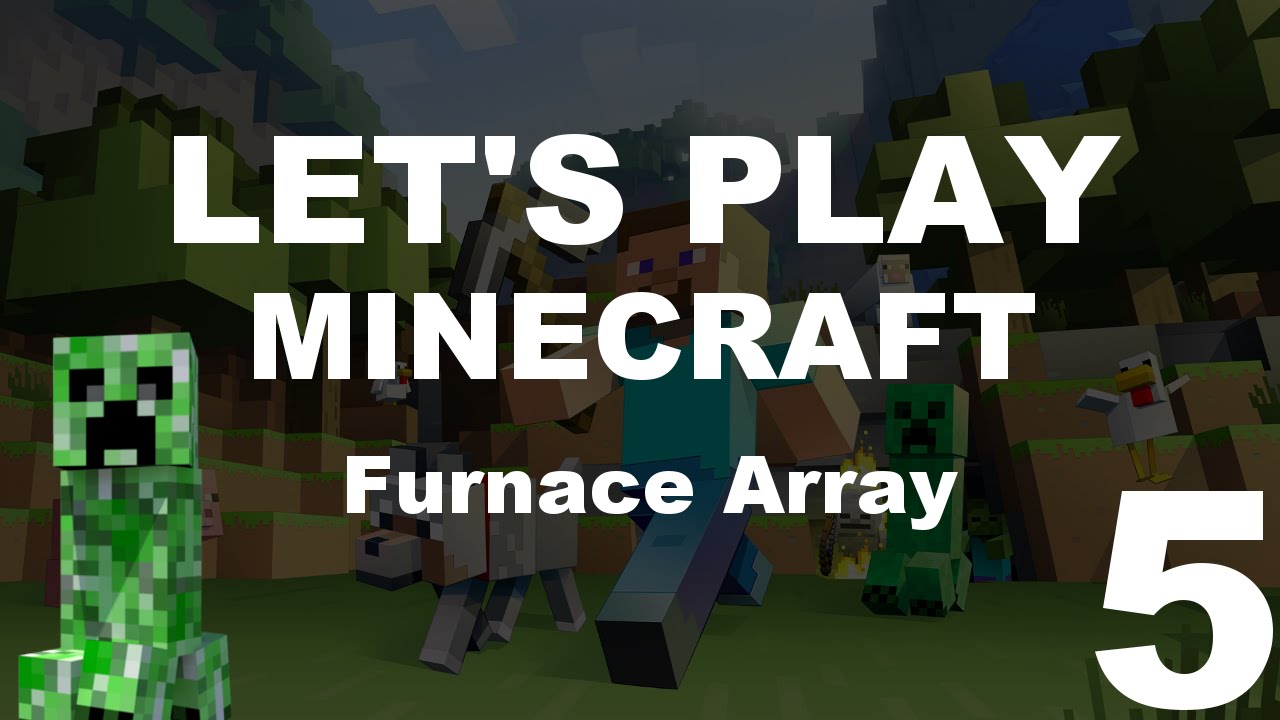 Furnace Array - Minecraft PS4 - YouTube