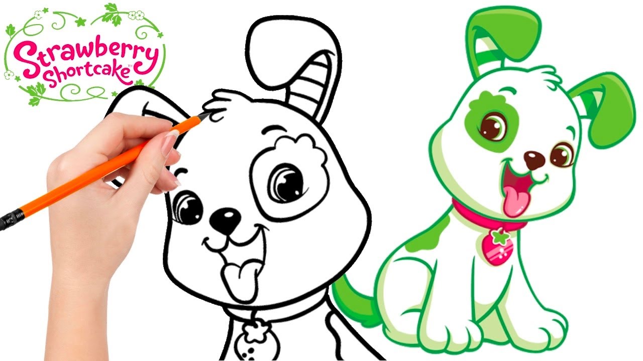 How to draw Pupcake - Strawberry Shortcake's Berry Bitty Adventures ...