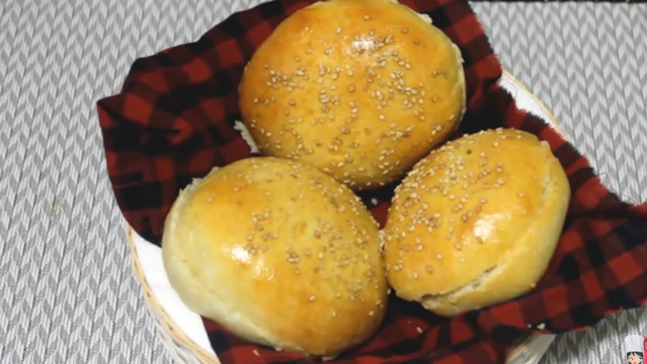 Home Made Burger Bun|| Burger Bun|| Bangladeshi Bun Recipe - YouTube