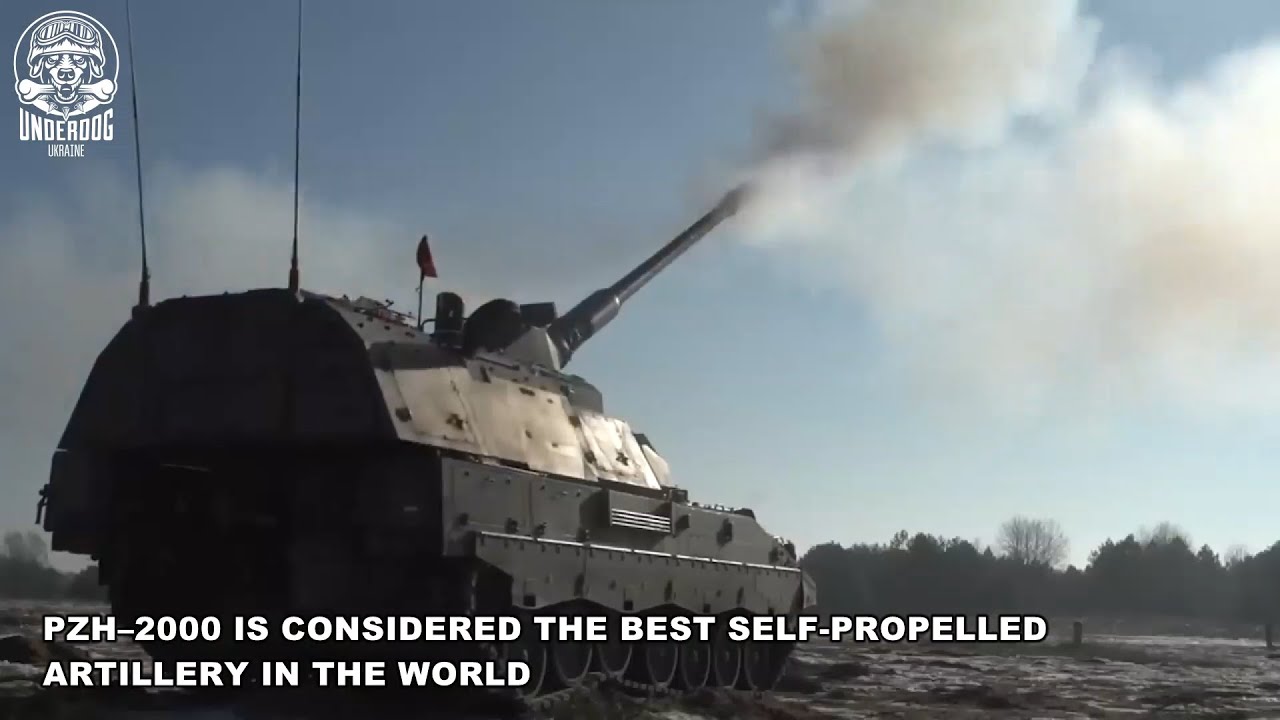 Pzh-2000 is considered the best self-propelled artillery in the world ...