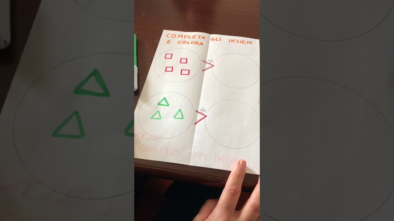 Pre matematica segno maggiore e minore - YouTube