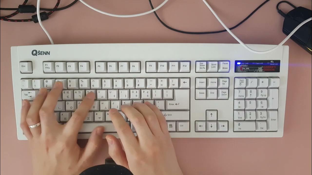 [Keyboard Sounds] QSENN DT-35 w/ Membrane Switch - YouTube