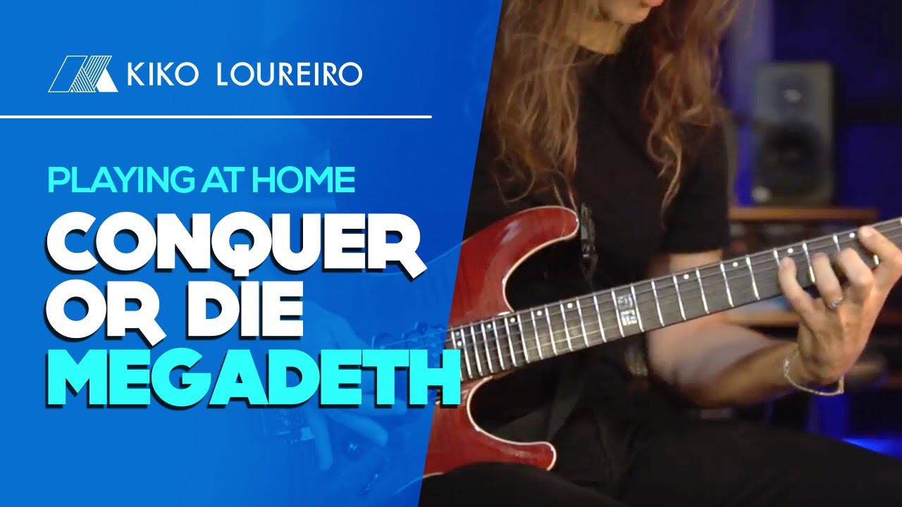 Playing at Home Conquer or Die MEGADETH - YouTube