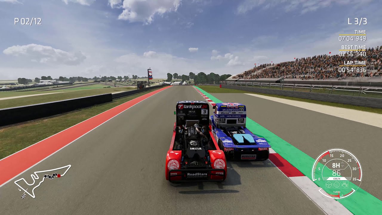 FIA European Truck Racing Championship Gameplay 4K 60FPS - YouTube