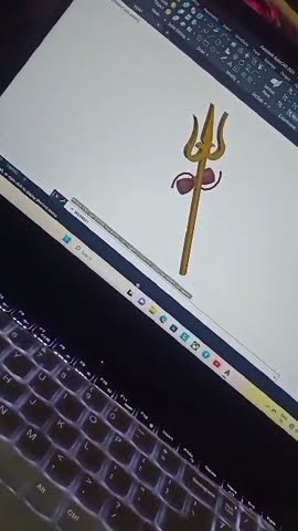 AUTOCAD SOFTWARE SHIV DEVO KE DEV MAHADEV DRAWING 2D & 3D TRISHUL NANDI ...