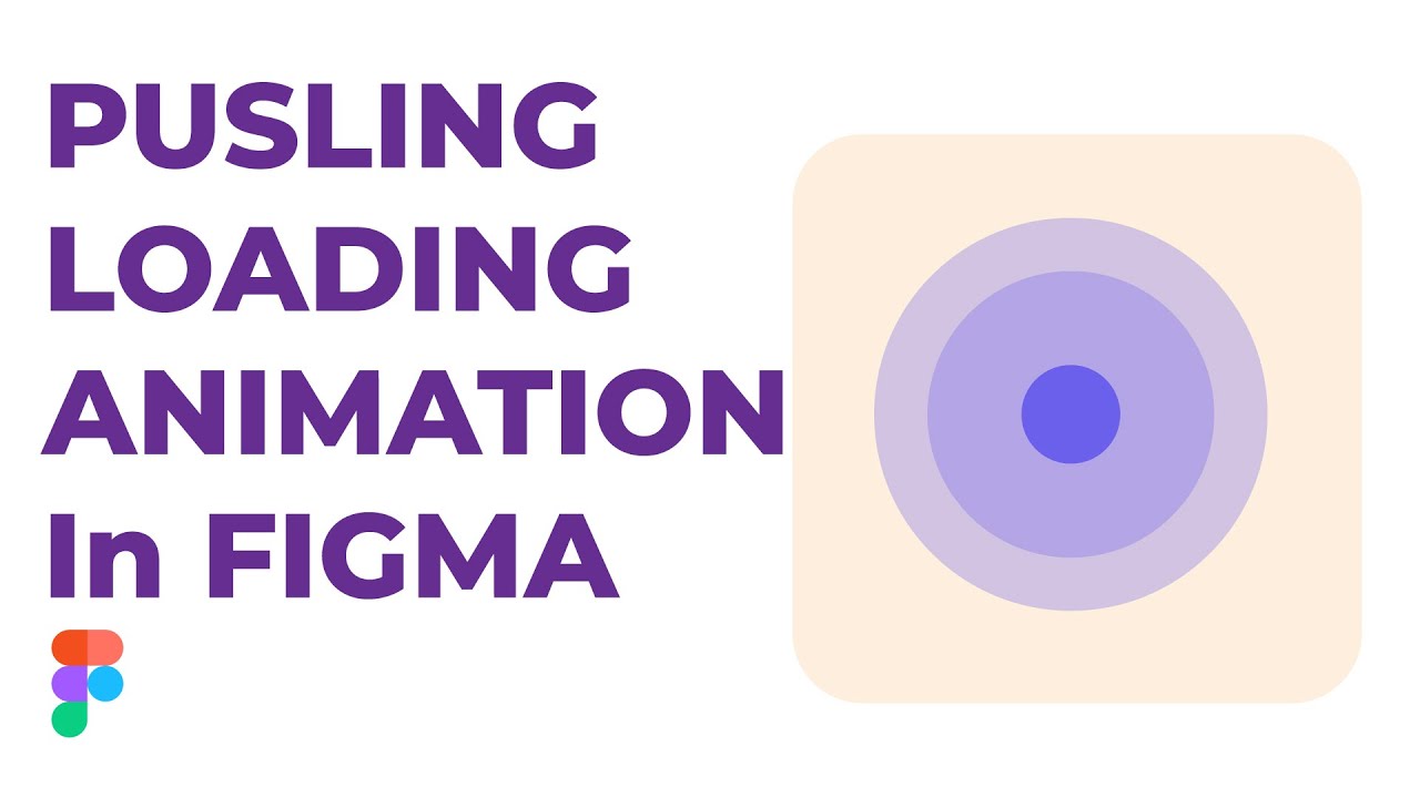 Pulsing Loading Animation In Figma - YouTube