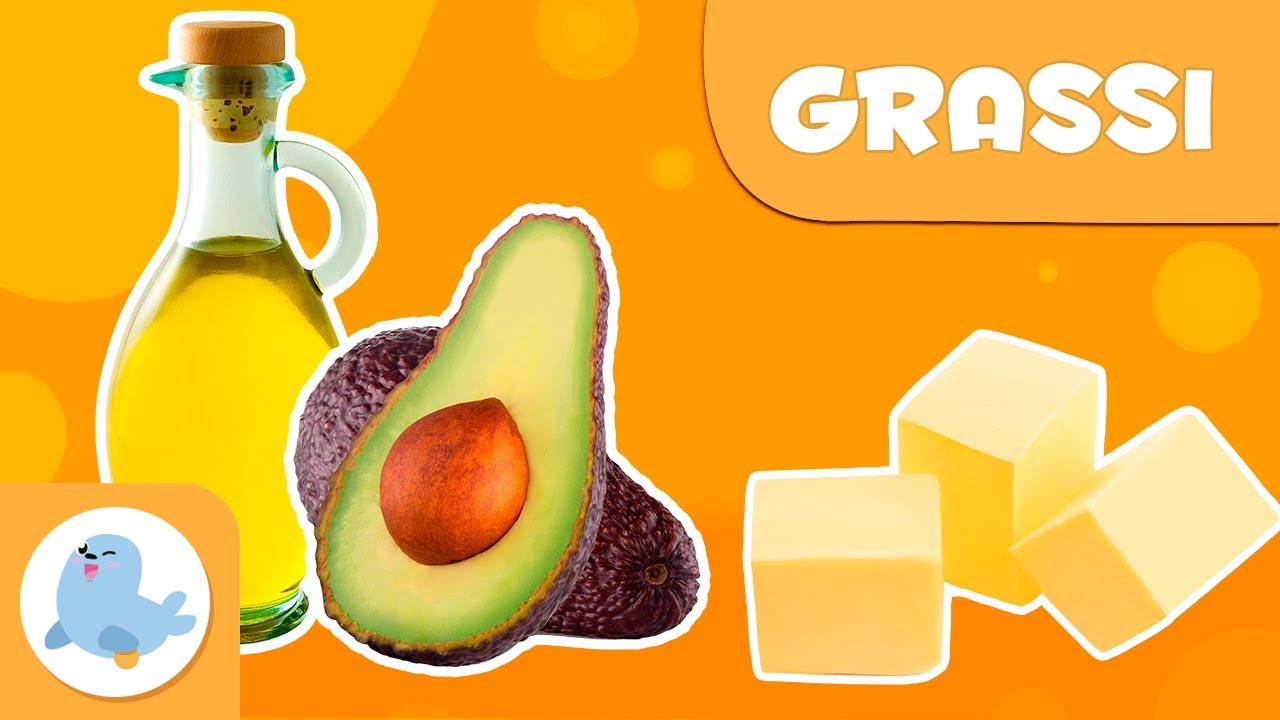 Cosa sono i grassi? - Alimentazione sana per bambini - YouTube
