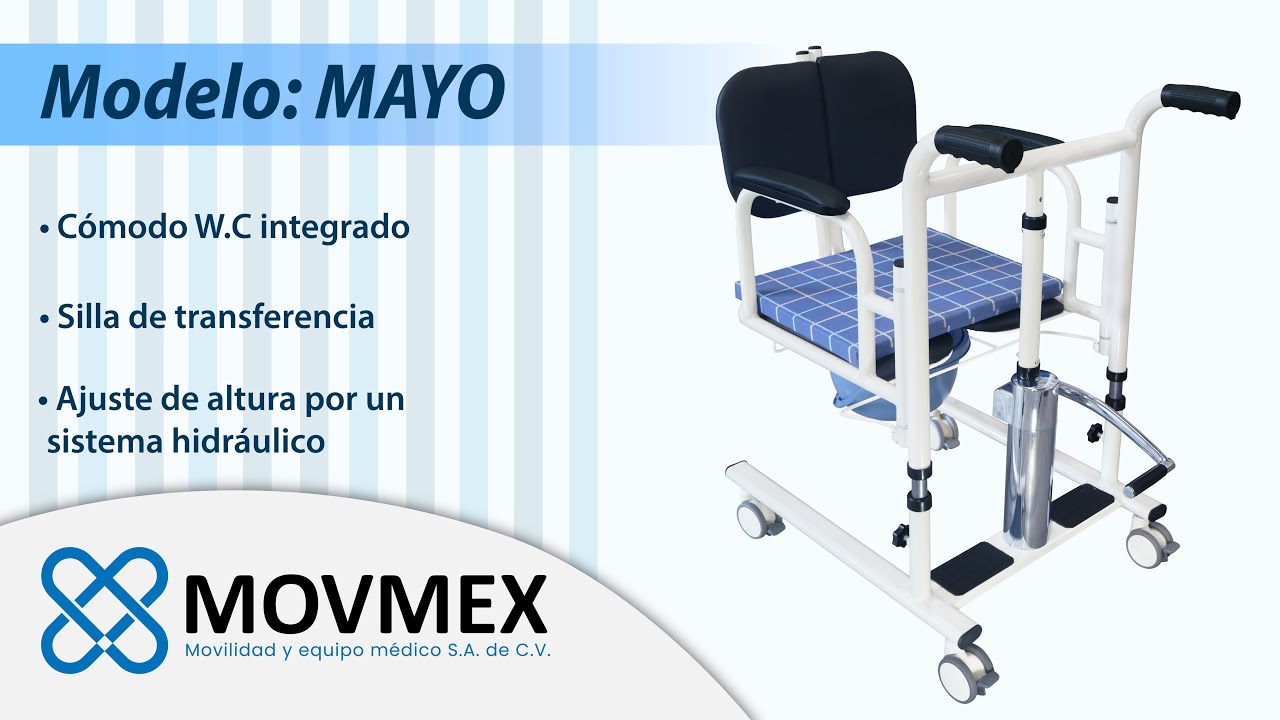 INSTRUCTIVO DE SILLA DE TRANSFERENCIA MAYO - YouTube