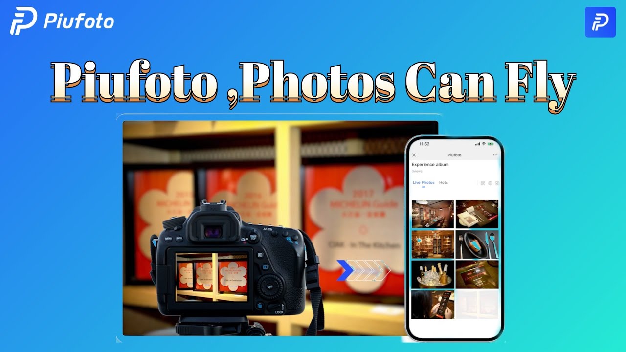 📸 Piufoto: Real-Time Shooting and Transmission! 📸 - YouTube