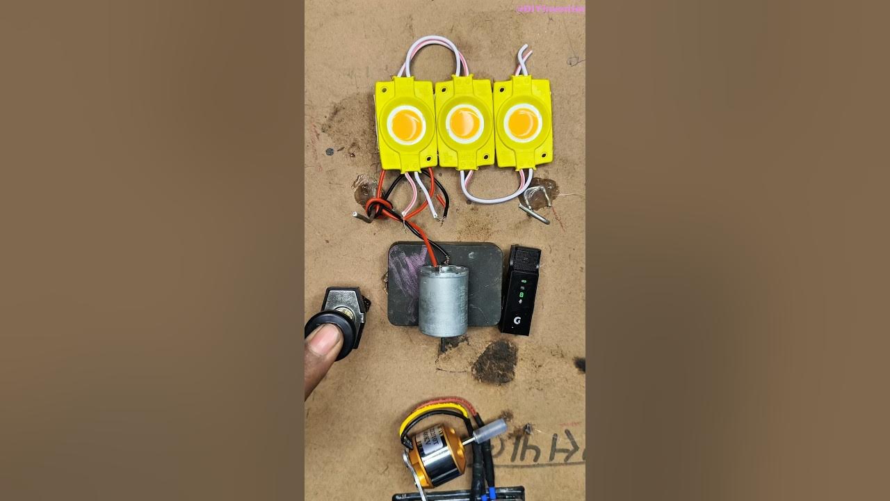 DC motor to generate electricity | how to work bldc motor - YouTube