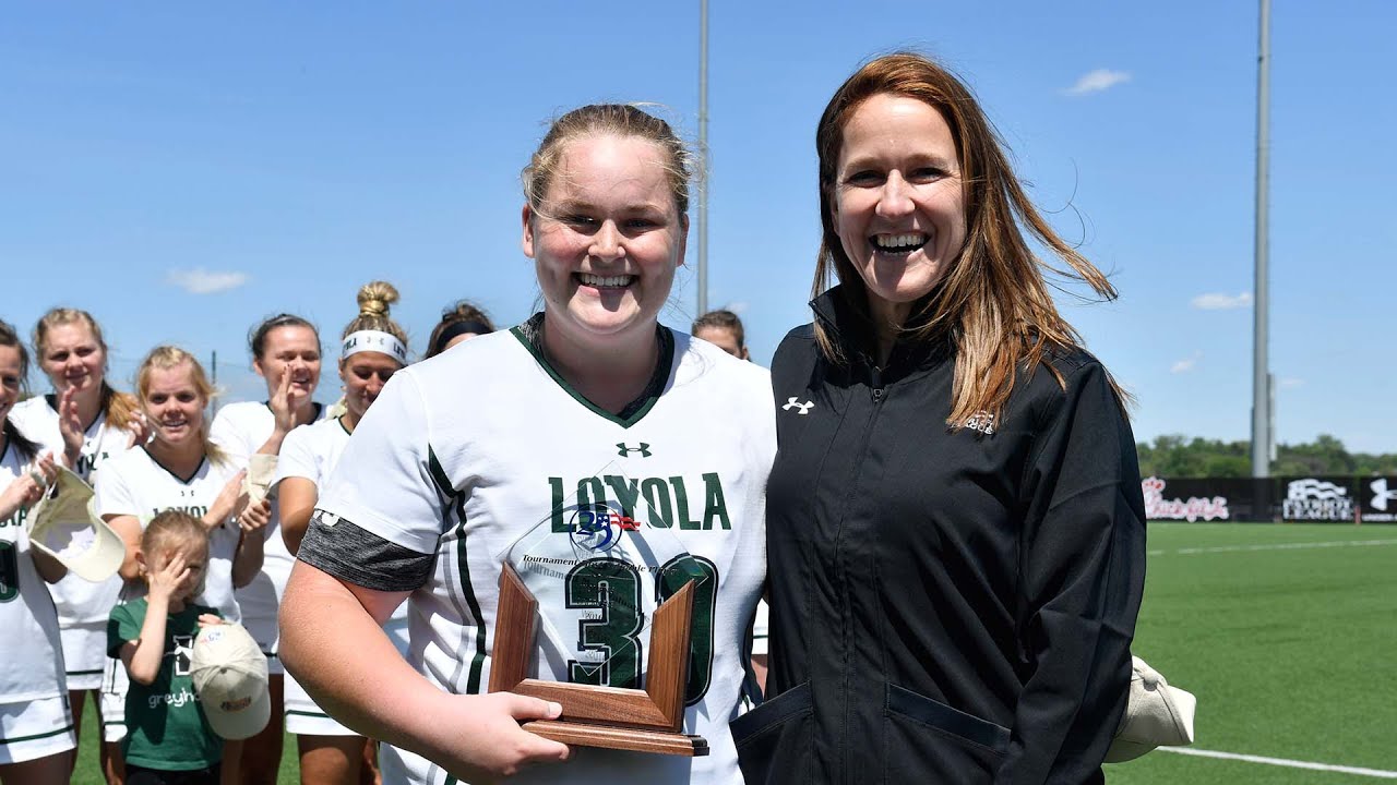 Molly Wolf leads Greyhounds as Tournament MVP - YouTube