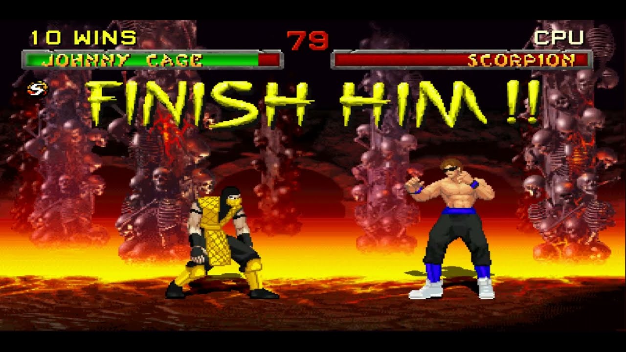 MK 2 ANIME MUGEN PROJECT v11 Johny Cage GAMEPLAY - YouTube