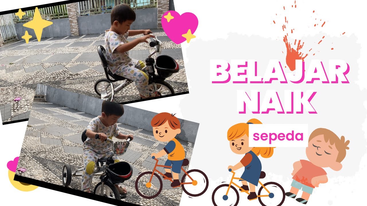 Adek Belajar Naik Sepeda Part 17 Youtube