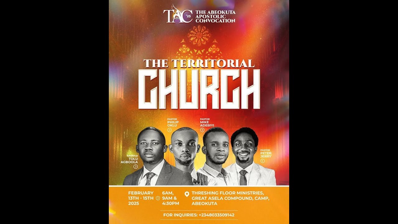 THE ABEOKUTA APOSTOLIC CONVOCATION-DAY ONE - YouTube
