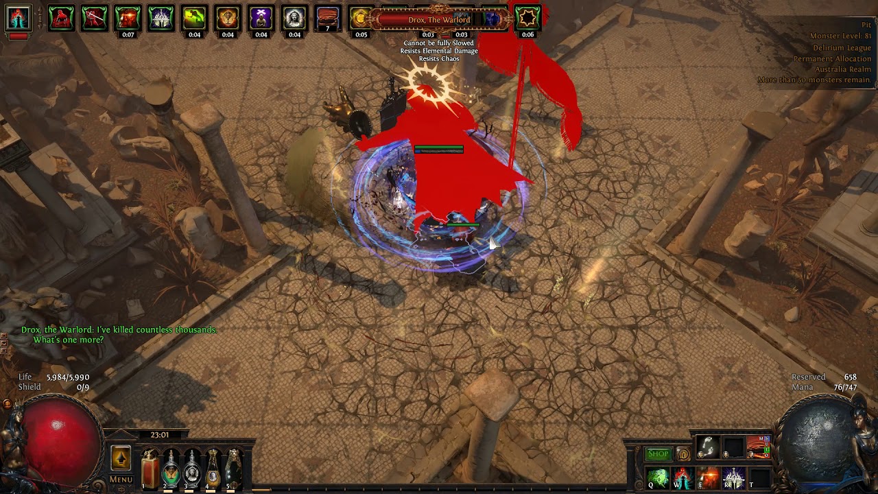 POE 3 10 Hollow Palm Cyclone Slayer Warlord - YouTube