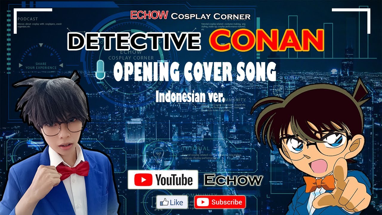 DETECTIVE CONAN Cover Song Indonesian ver. - YouTube
