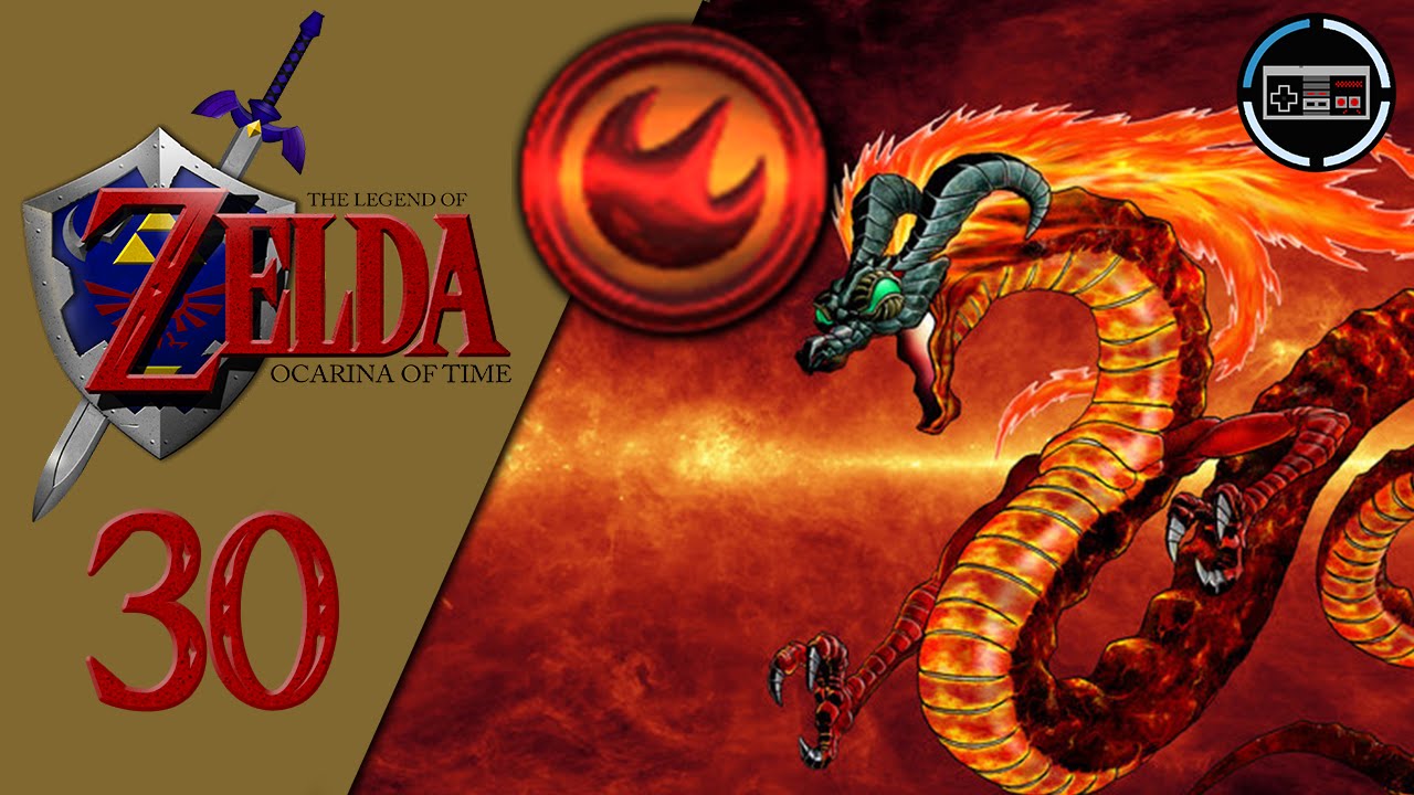Let's Play The Legend of Zelda Ocarina of Time #30 - Volvagia Battle ...