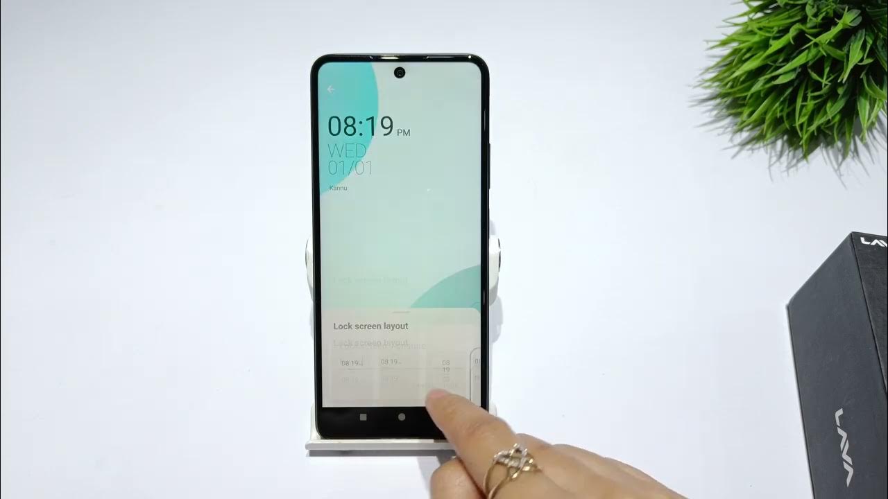 How to add lockscreen text in lava o2 | lava o1 owner info kaise set kare | Fixed owner ...