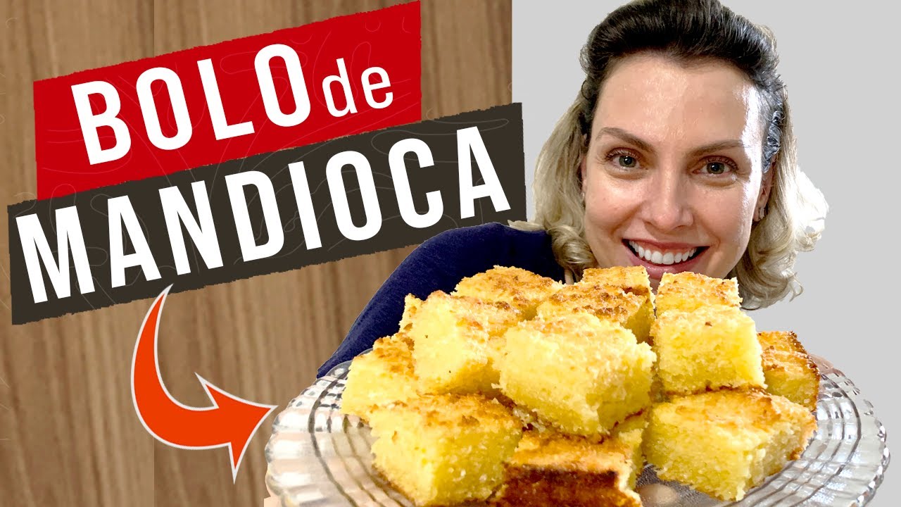 BOLO DE MANDIOCA RALADA COM COCO - YouTube