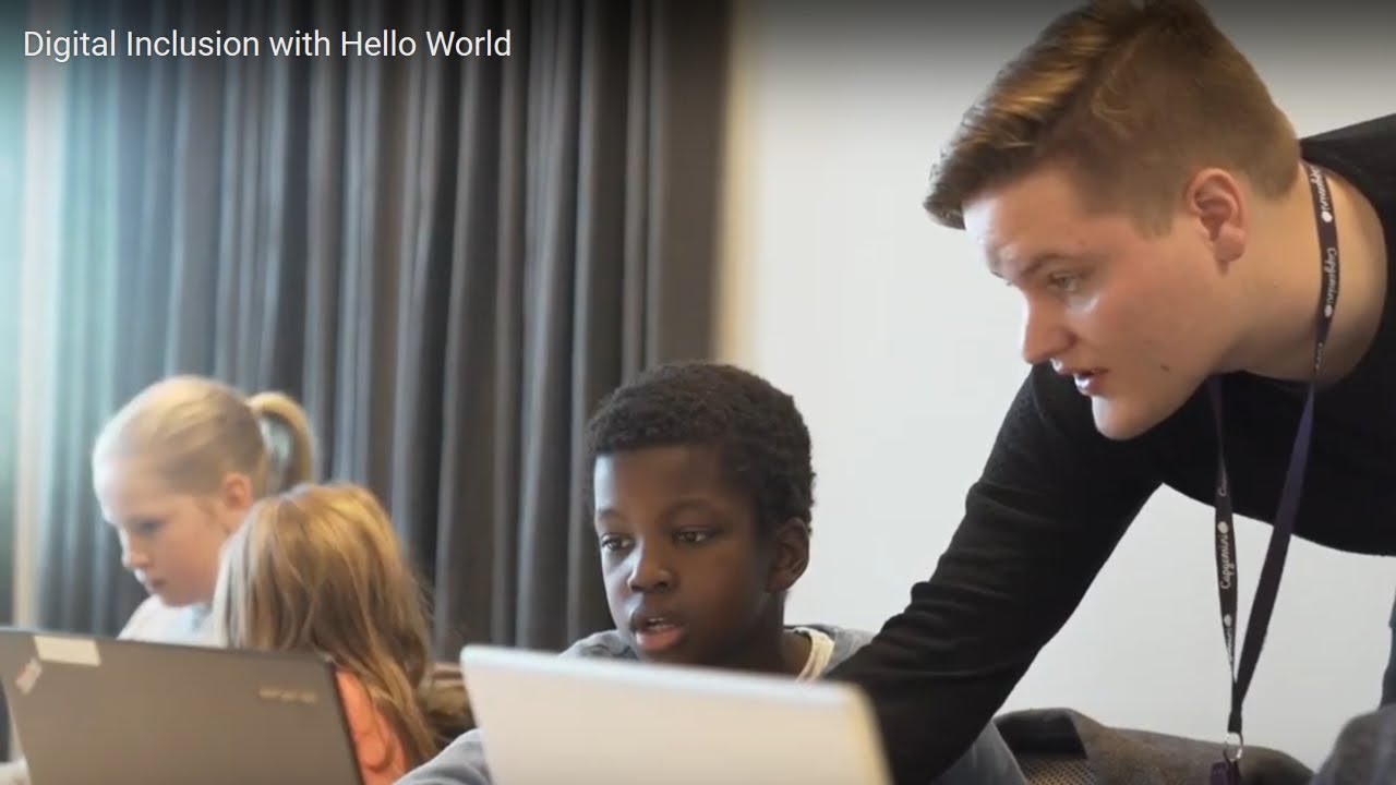 Digital Inclusion with Hello World - YouTube