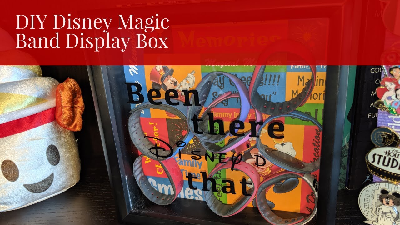 DIY Disney Magic Band Display - YouTube