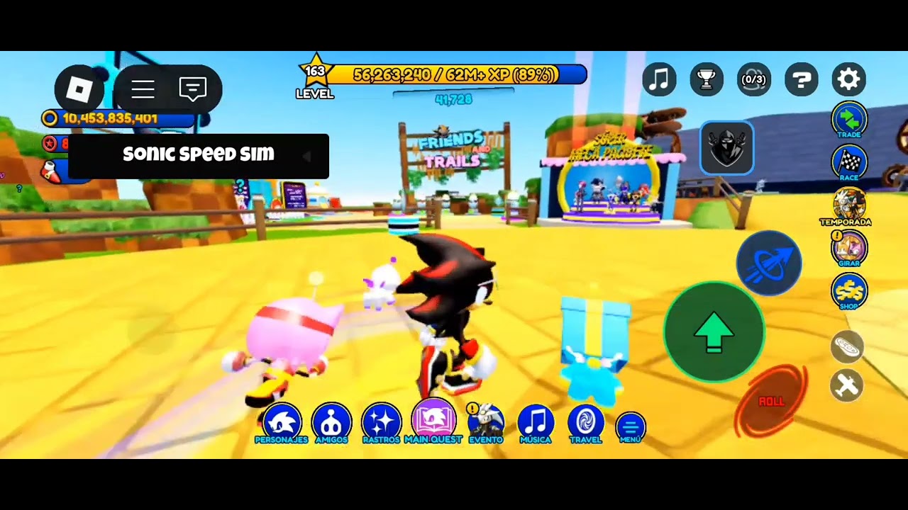 scripts Sonic speed simulator - YouTube