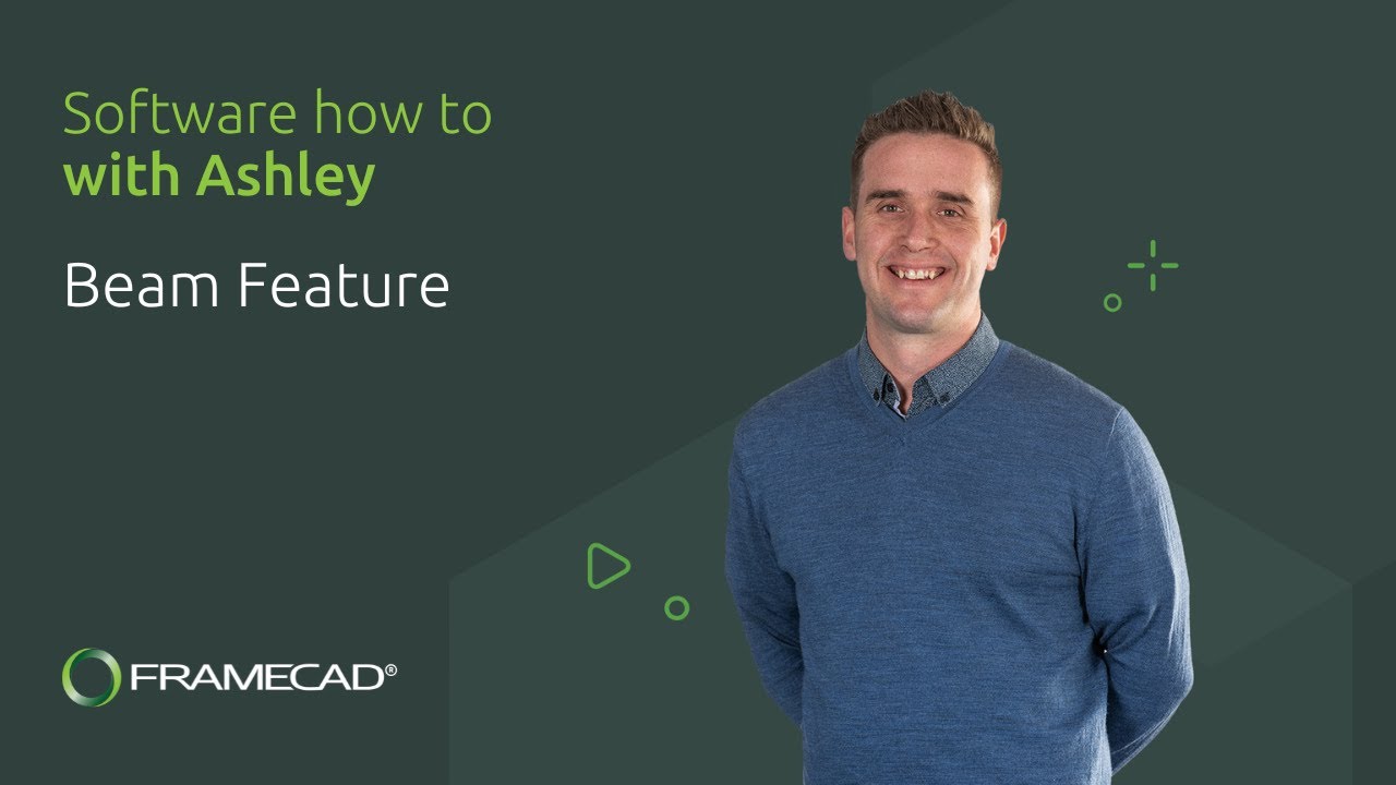How to Use the Beam Feature in FRAMECAD Steelwise Software - YouTube