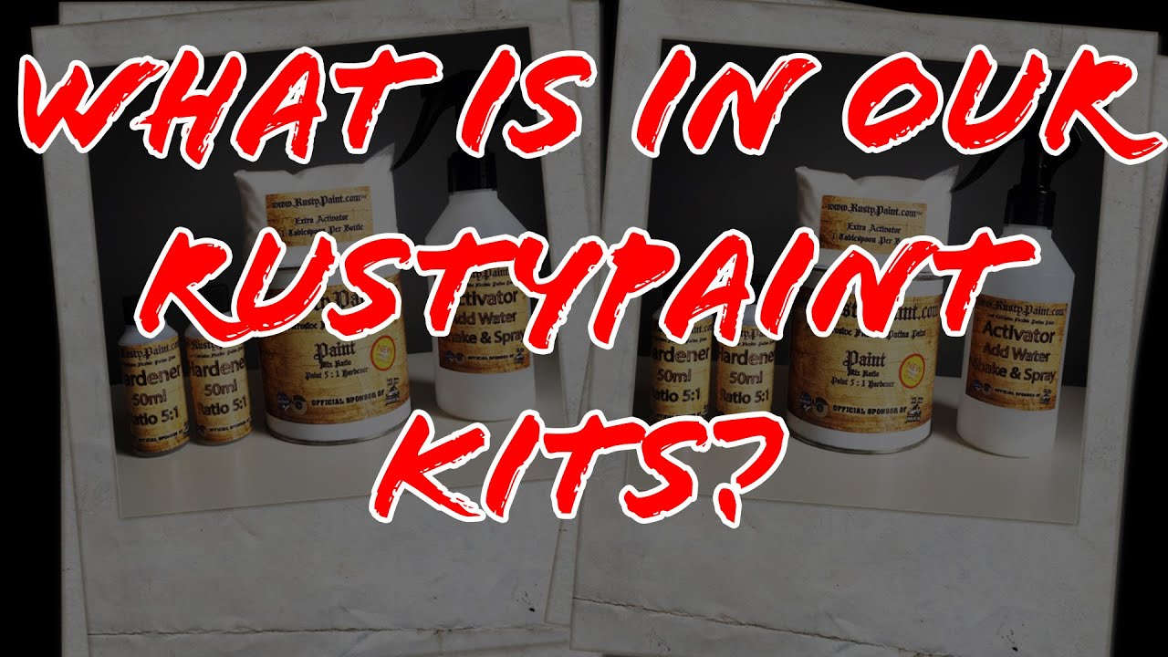 What is in our RustyPaint.com Rusty Paint Kits? - YouTube