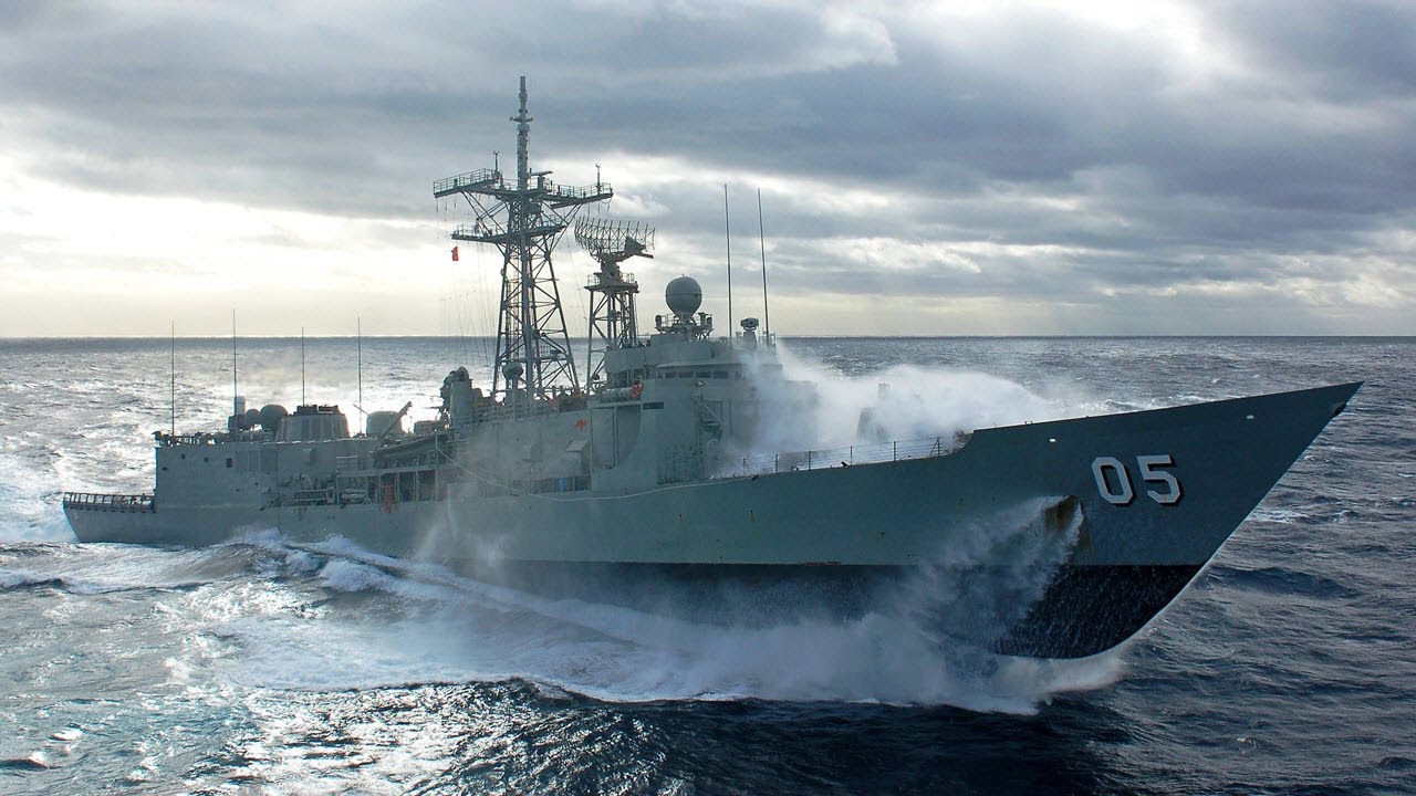 Tariq-Class Destroyer warships Type 21 frigate-REVIEW - YouTube