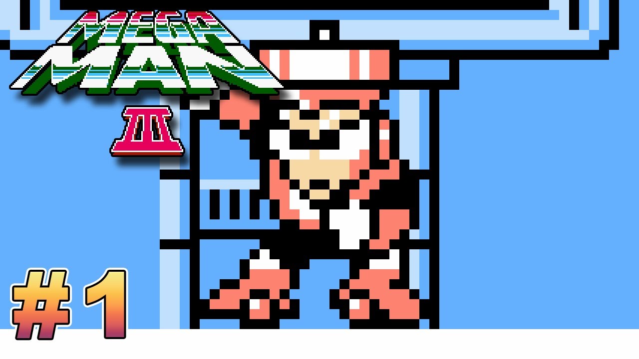 Mega Man 3 (NES) Longplay - Top Man (Part 1 / 18) - YouTube