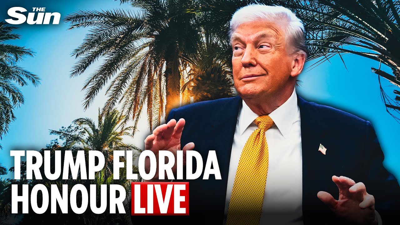 LIVE: Trump attends ceremony to rename Florida road 'President Donald J ...