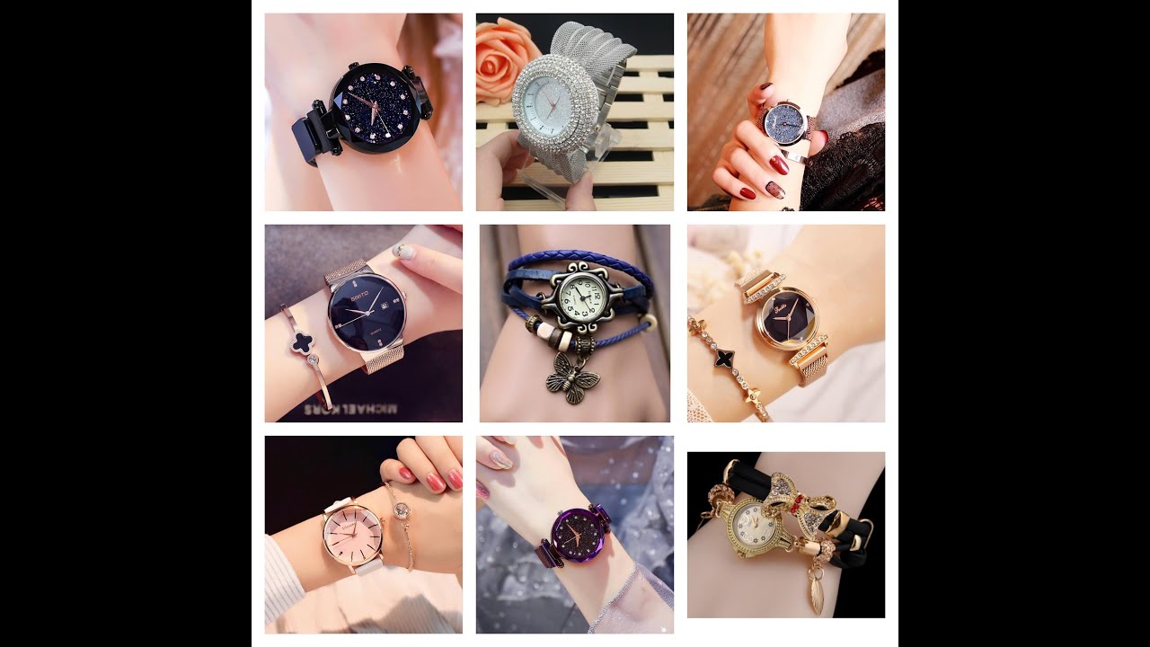 Top 16 Watches Design For Girls To Wear At College - YouTube