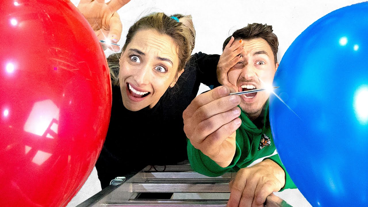 Le 1er qui Explose ce Ballon Gagne - YouTube