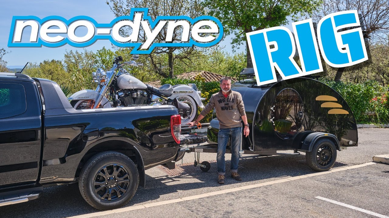Rig setup: Neo-Dyne motorcycle ramp + YgoNow teardrop minicamper - YouTube
