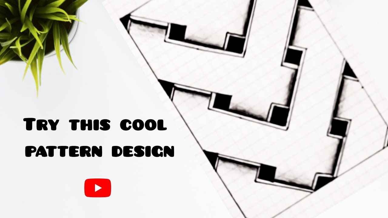 The easiest and coolest pattern design🔥 - YouTube