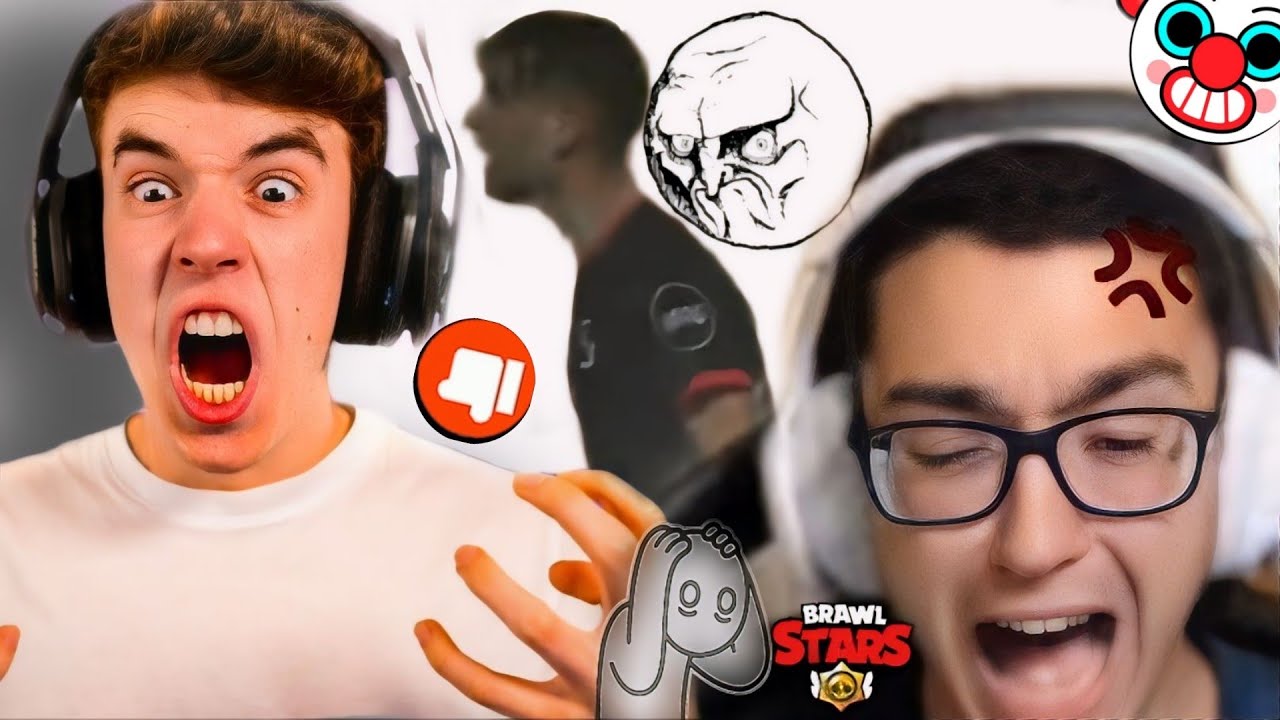 los ENOJOS más GRANDES de YOUTUBERS de BRAWL STARS - YouTube