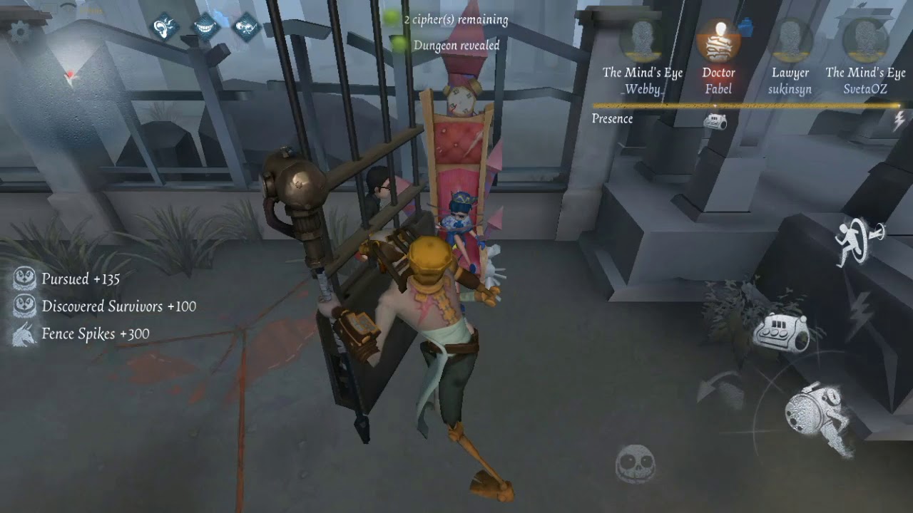 Mad eyes is better than you think! Identity V mad eyes Burke gameplay ...