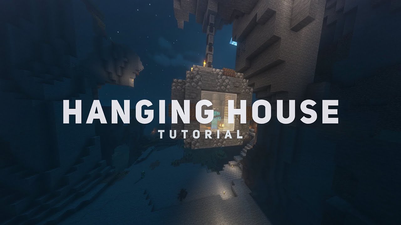 Small Hanging House - Minecraft Build Tutorial (2020) - YouTube