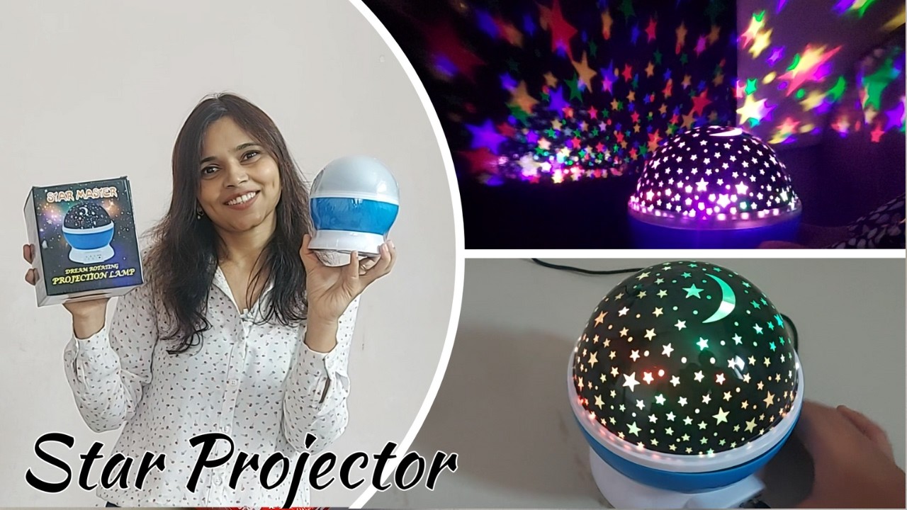 Galaxy Projector Night Lamp | Star Projector for Kids | Lamp for Kids ...