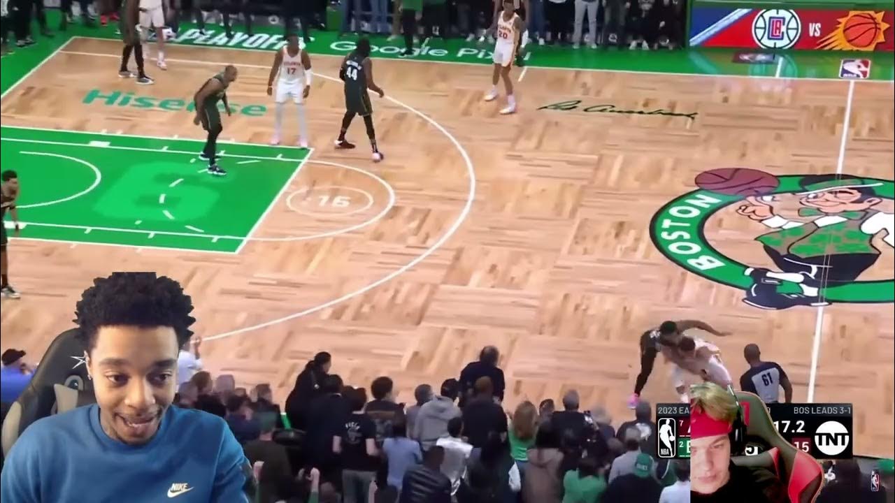 Reacting to FlightReacts To #7 HAWKS at #2 CELTICS | FULL GAME 5 HIGHLIGHTS | April 25, 2023 ...