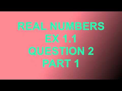 CBSE CLASS 10| REAL NUMBERS EX 1.1| QUESTION 2 (PART I) | CBSE 2023-24 | EXERCISE 1.1 NCERT 10 ...