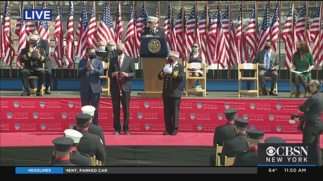 FDNY Medal Day Honors Firefighter Daniel Foley - YouTube