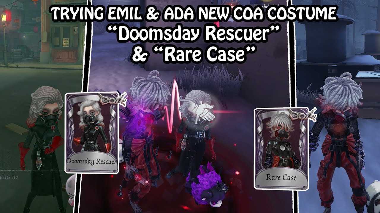 Emil & Ada COA costume secret effect "Rare Case" & "Doomsday Rescuer ...