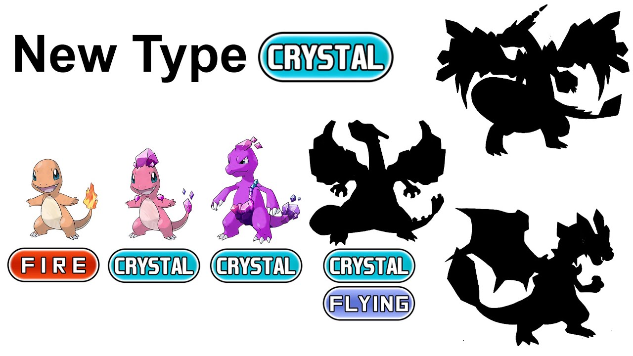 New Type CRYSTAL : Charizard Evolution & Mega X/Y Pokemon Power Swap ...
