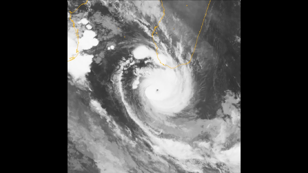 Intense Tropical Cyclone Dikeledi (2024-25) - YouTube