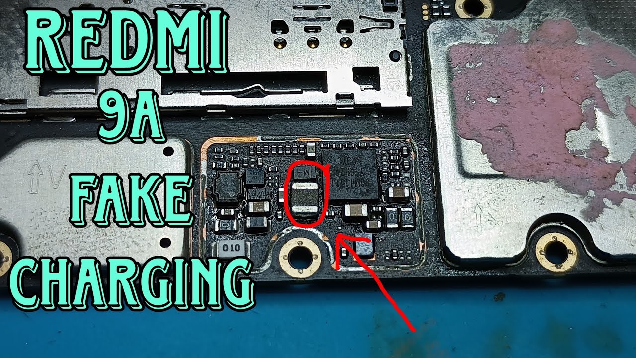 Redmi 9a fake charging solution - YouTube